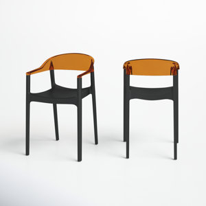 AllModern Stella Stacking Patio Dining Armchair & Reviews | Wayfair